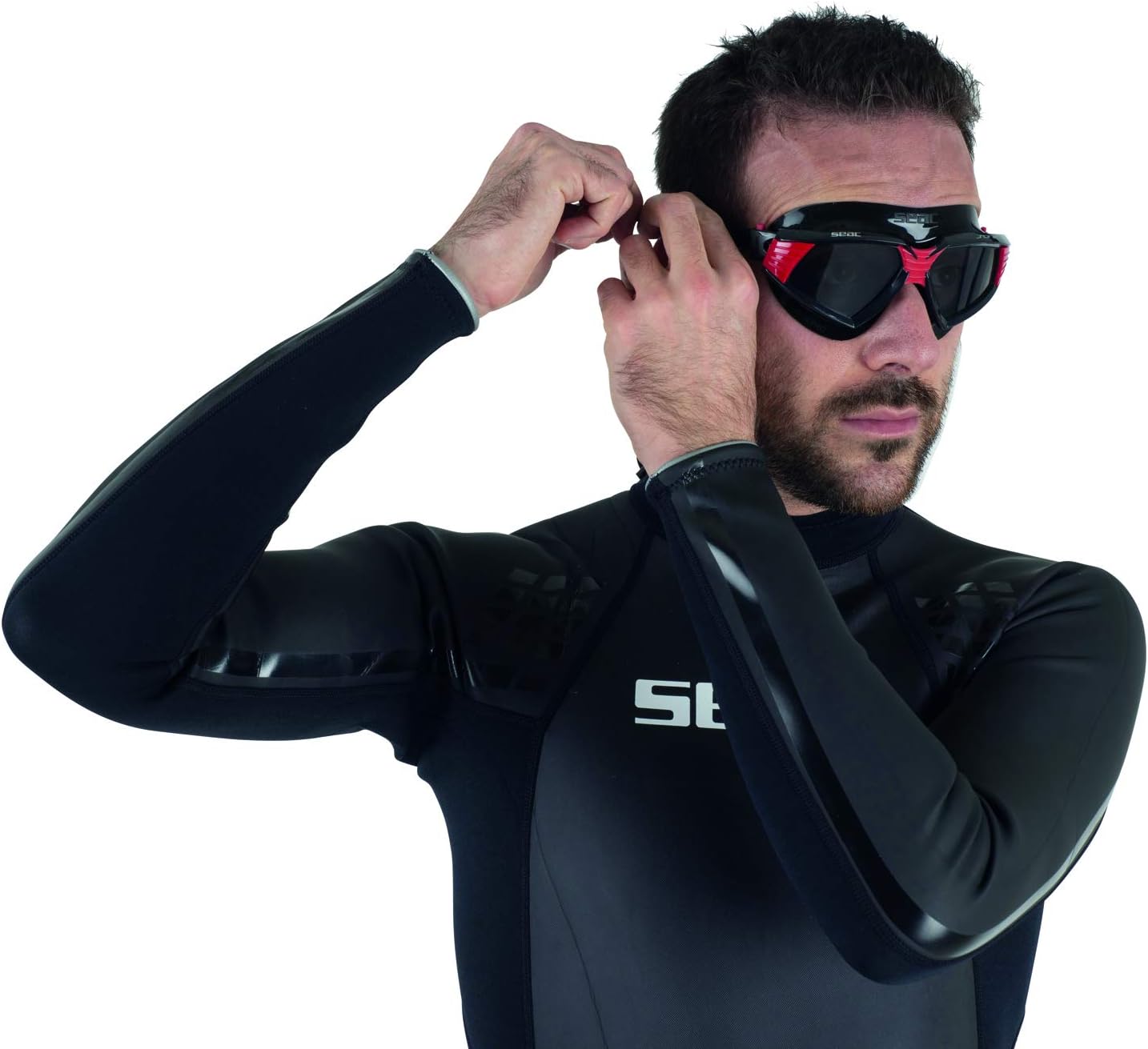 Seac Goggles Watersport Sonic Red/ Black - AMIT Retail