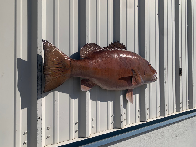 Mount This 42" Cubera Snapper Half Mount Fish Replica - AMIT Retail
