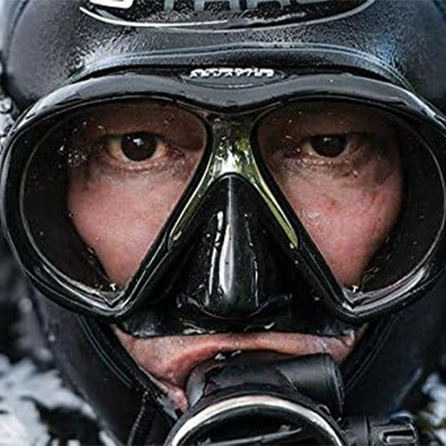 Atomic Mask Subframe Med-Clear/Blue - AMIT Retail