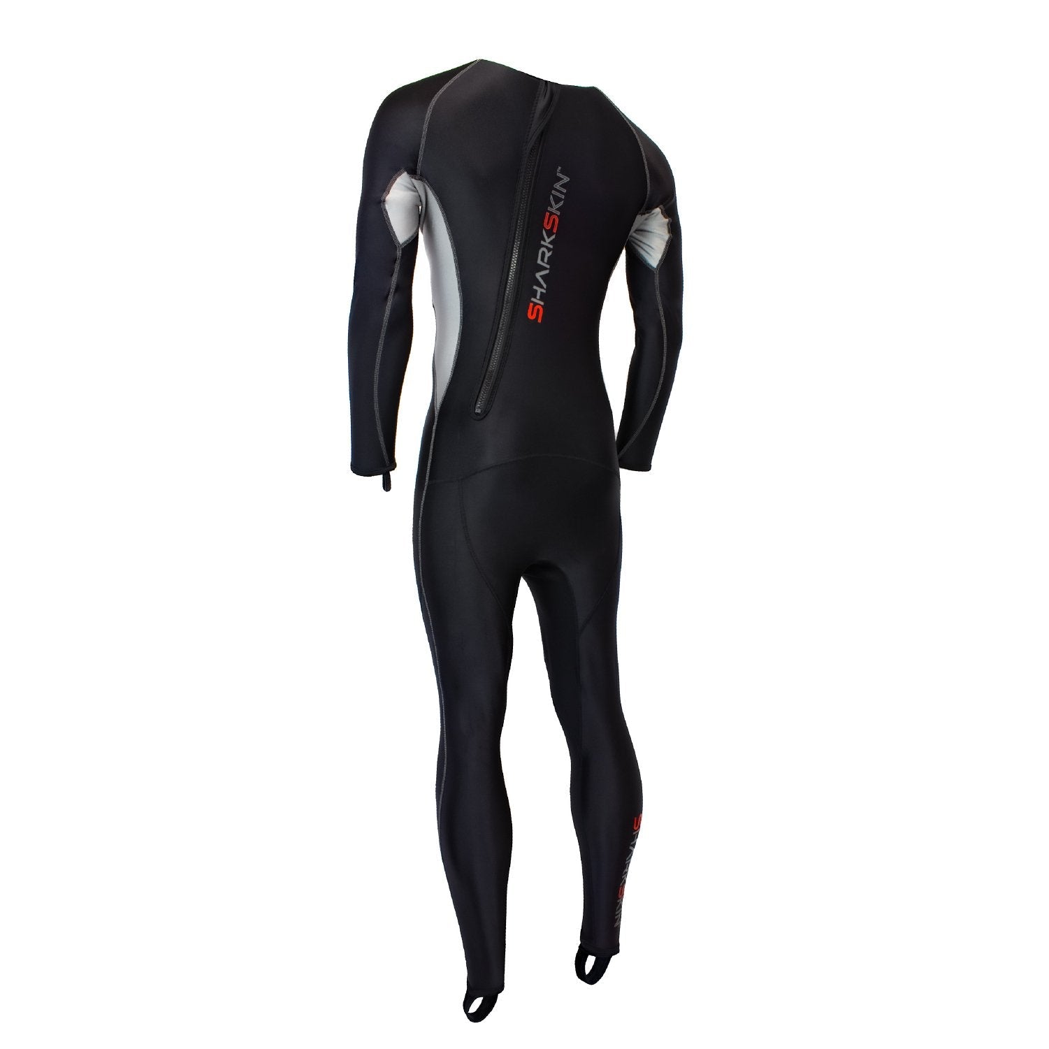 Sharkskin Wetsuit Chillproof Rear Zip Suit Mens Black - S - AMIT Retail