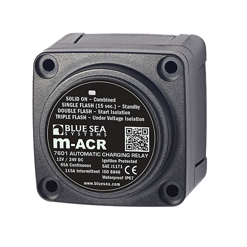 Blue Sea Solenoid M Series 65A 12V Acr - AMIT Retail