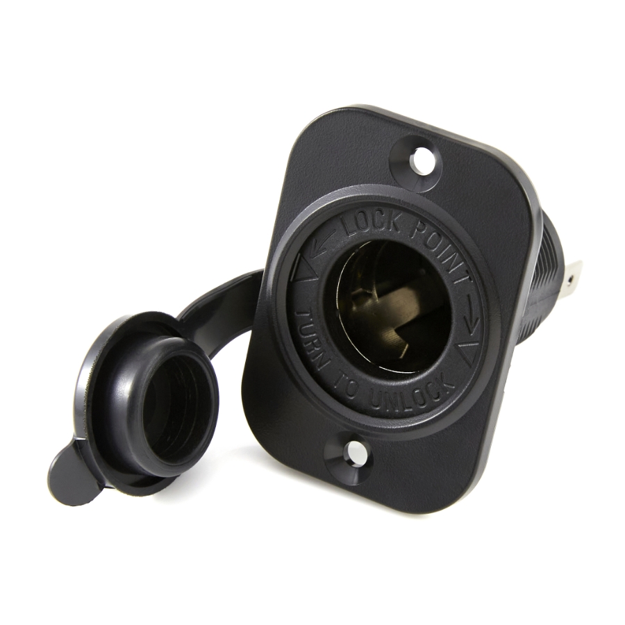 Blue Sea 12Vdc Dash Socket (Bulk) - AMIT Retail
