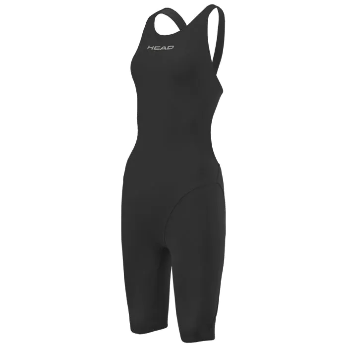 Head Swimsuit Liquidfire Power Knee-Open Back Lady Black Black 40 ...