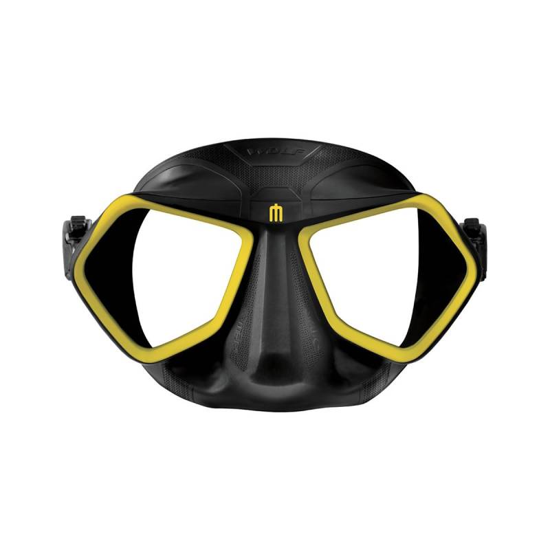 Omer Mask Wolf Black/Yellow - AMIT Retail