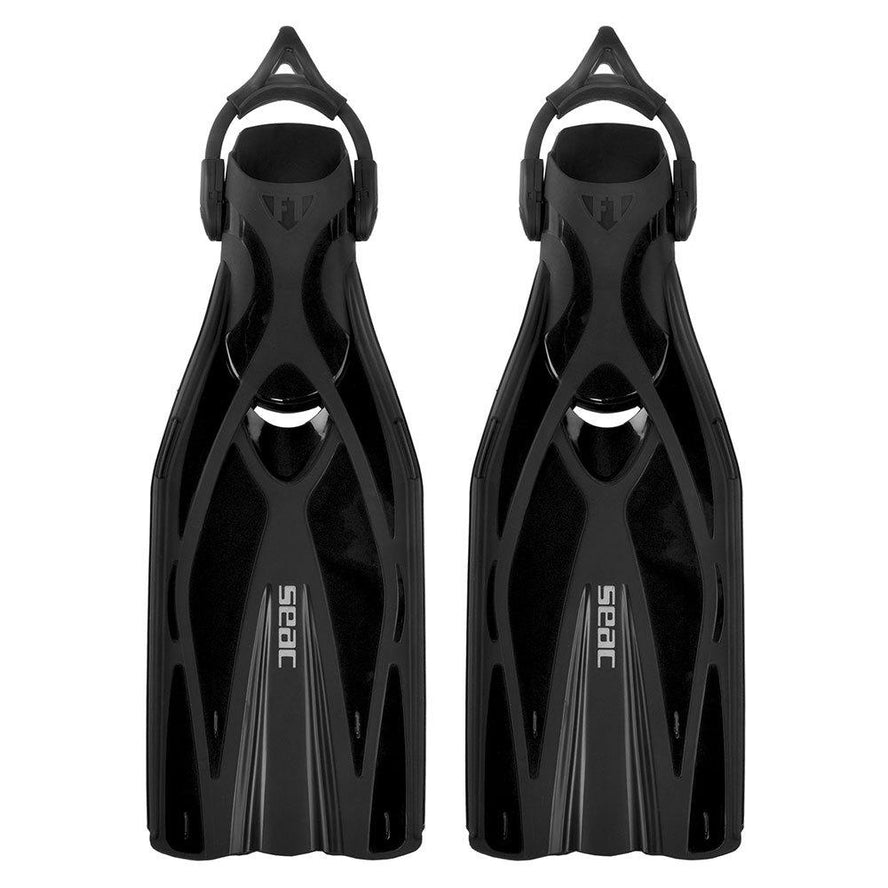 Seac Fins F1 S Sling Strap Black - L-Xl - AMIT Retail